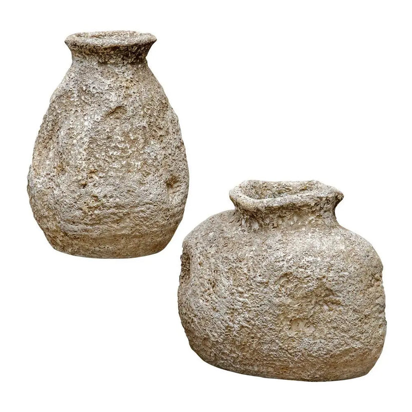 Ancient Echos Vase In Brown, Set Of 2 | Decor | Accents – Mor Furniture