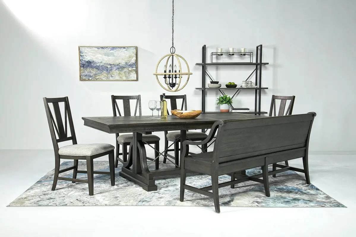 Bay Creek Dining Table & 4 Chairs & Bench – Mor Furniture