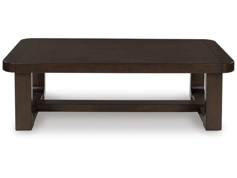 Breckington Coffee Table In Dark Brown | Coffee Tables | Living Room ...