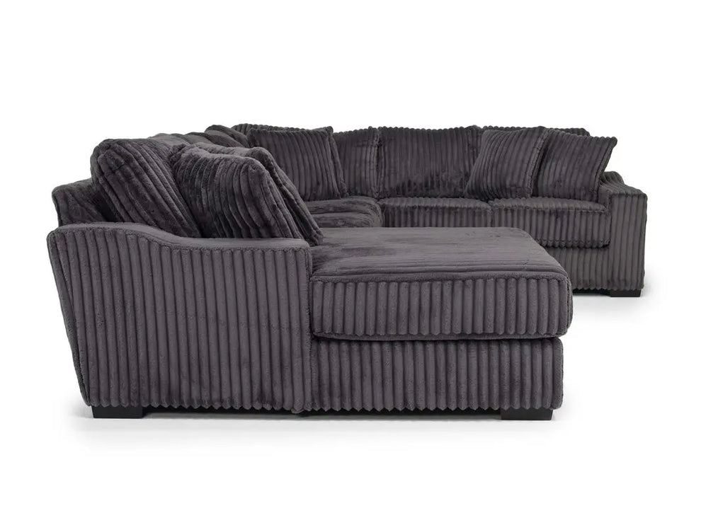 Casper 4 Piece Loveseat Chaise Sectional | Sectionals | Living Room ...