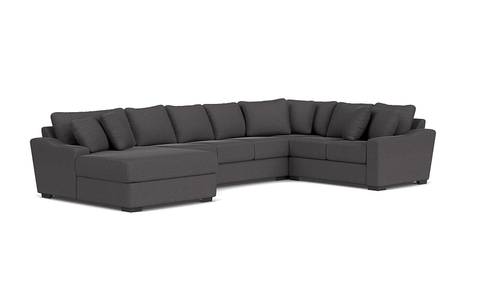 Casper 4 Piece Sofa Chaise Sectional, Left Facing - Custom Order – Mor ...