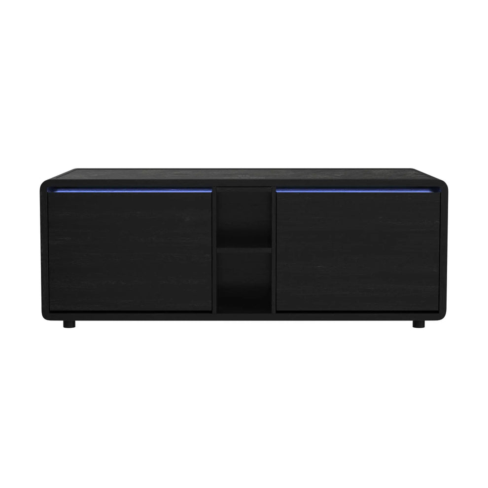 Halo Coffee Table In Black | Coffee Tables | Living Room – Mor Furniture
