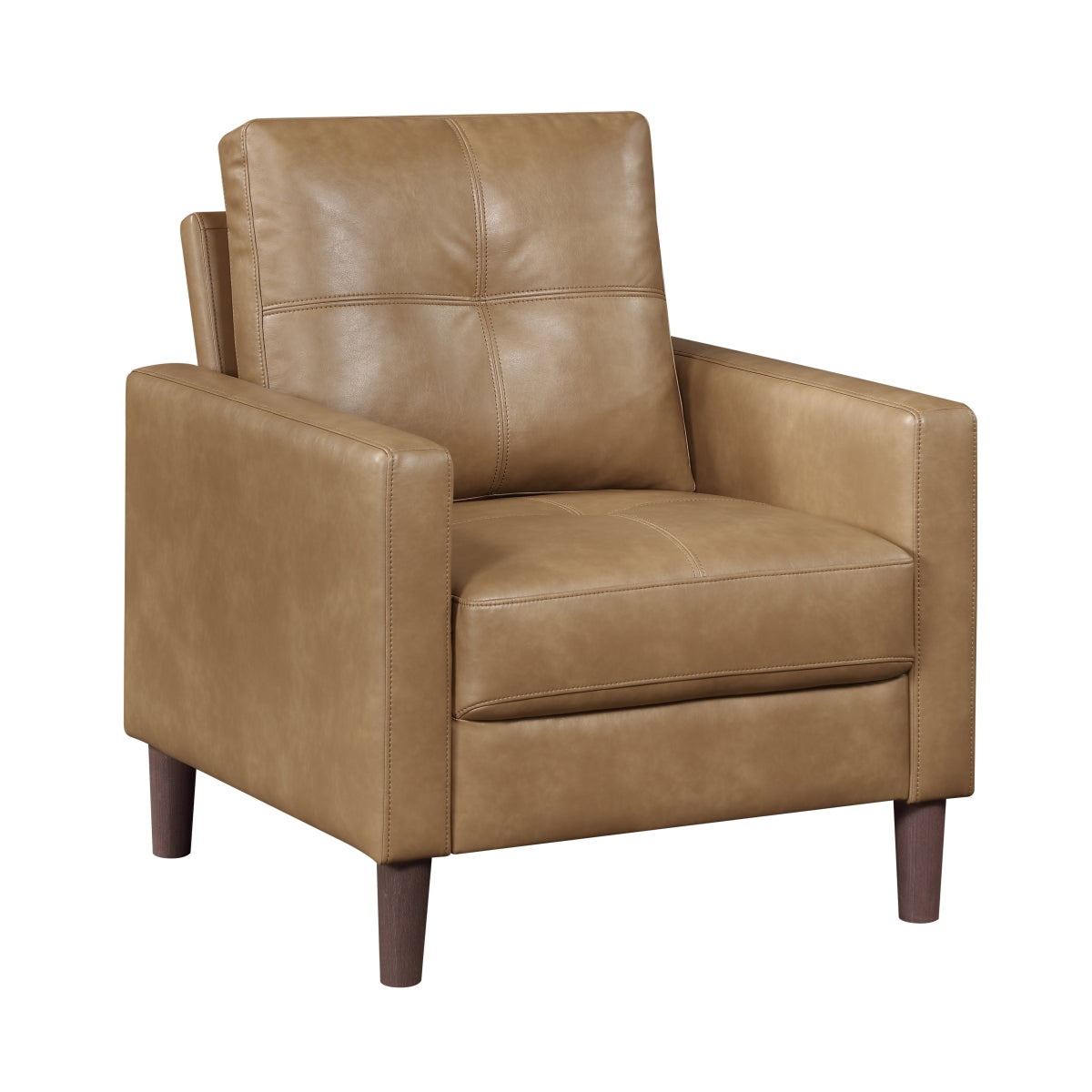 Lois Chair In Camel Brown | Chairs | Living Room – Mor Furniture