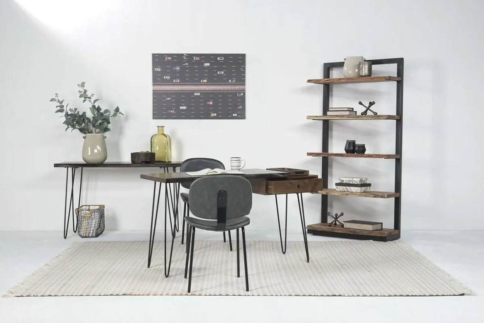 Natures Edge Office Desk In Chestnut | Desks | Office – Mor Furniture