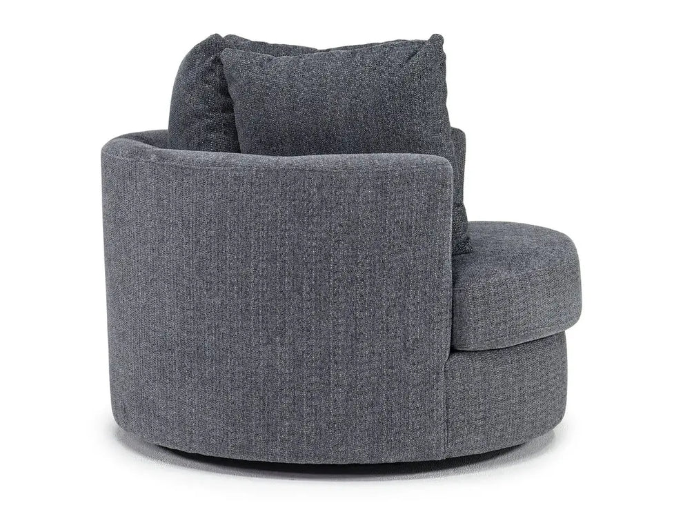Pasadena Accent Chair In Brimfield Denim | Chairs | Living Room – Mor ...