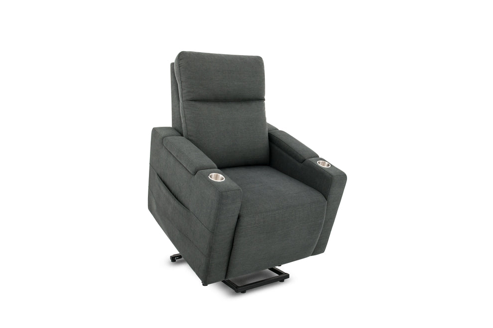 Riorson 3 Power Lift Chair In Pepper | Recliners | Living Room – Mor ...