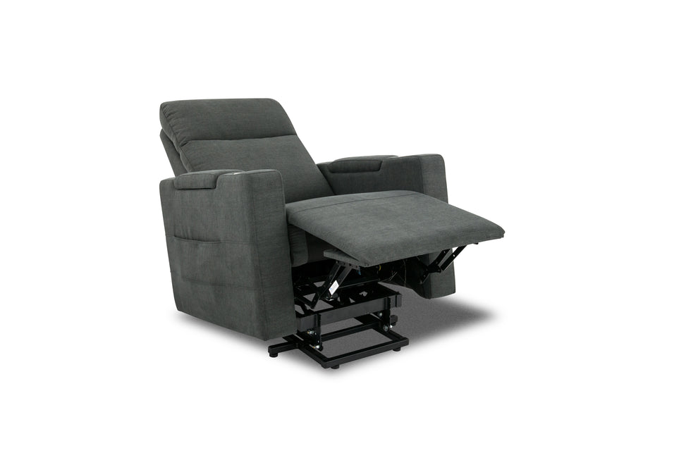 Riorson 3 Power Lift Chair In Pepper | Recliners | Living Room – Mor ...